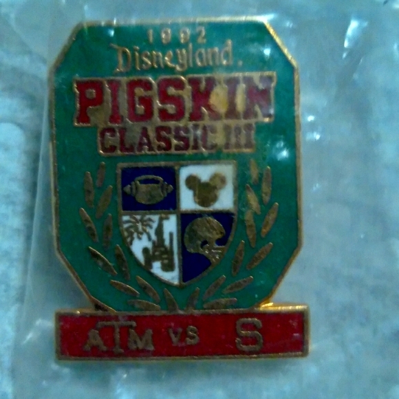 Disney | Other | 992 Disneyland Pigskin Classic Iii Pin | Poshmark